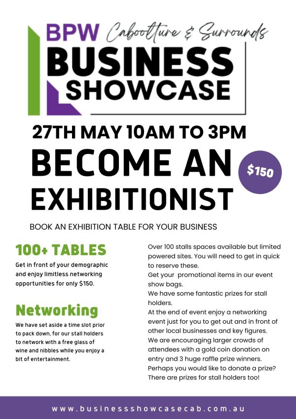 BPW Caboolture and Surrounds Business Showcase – Join the Adventure®