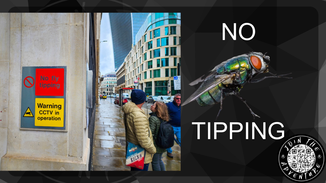 Flies are NOT to be Tipped in the UK – Join the Adventure®
